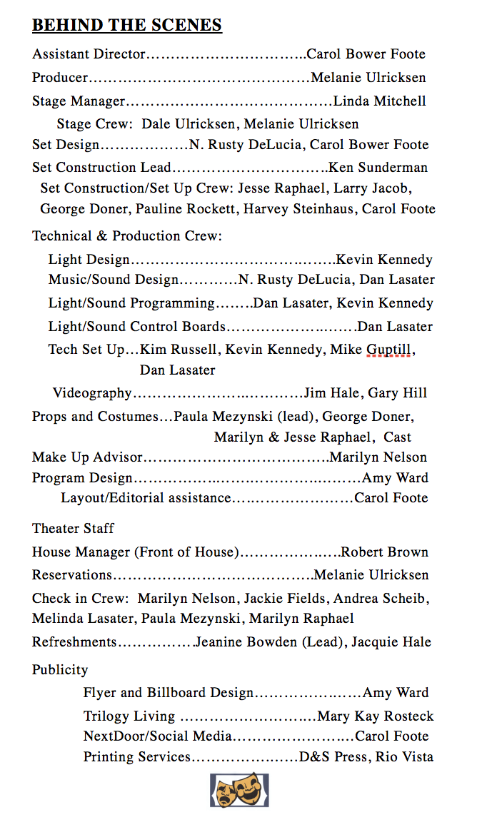 2023 – Trilogy Theater Group